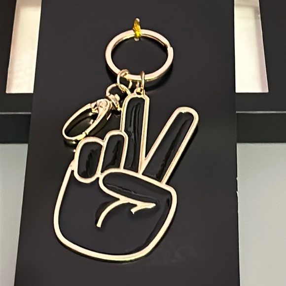 Other | Peace Out Deuces Bag Charmkeychain | Poshmark